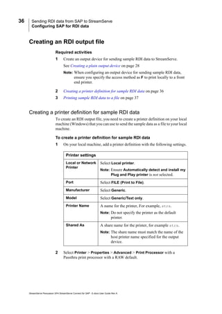 Stream serve connect_for_sap_e-docs | PDF