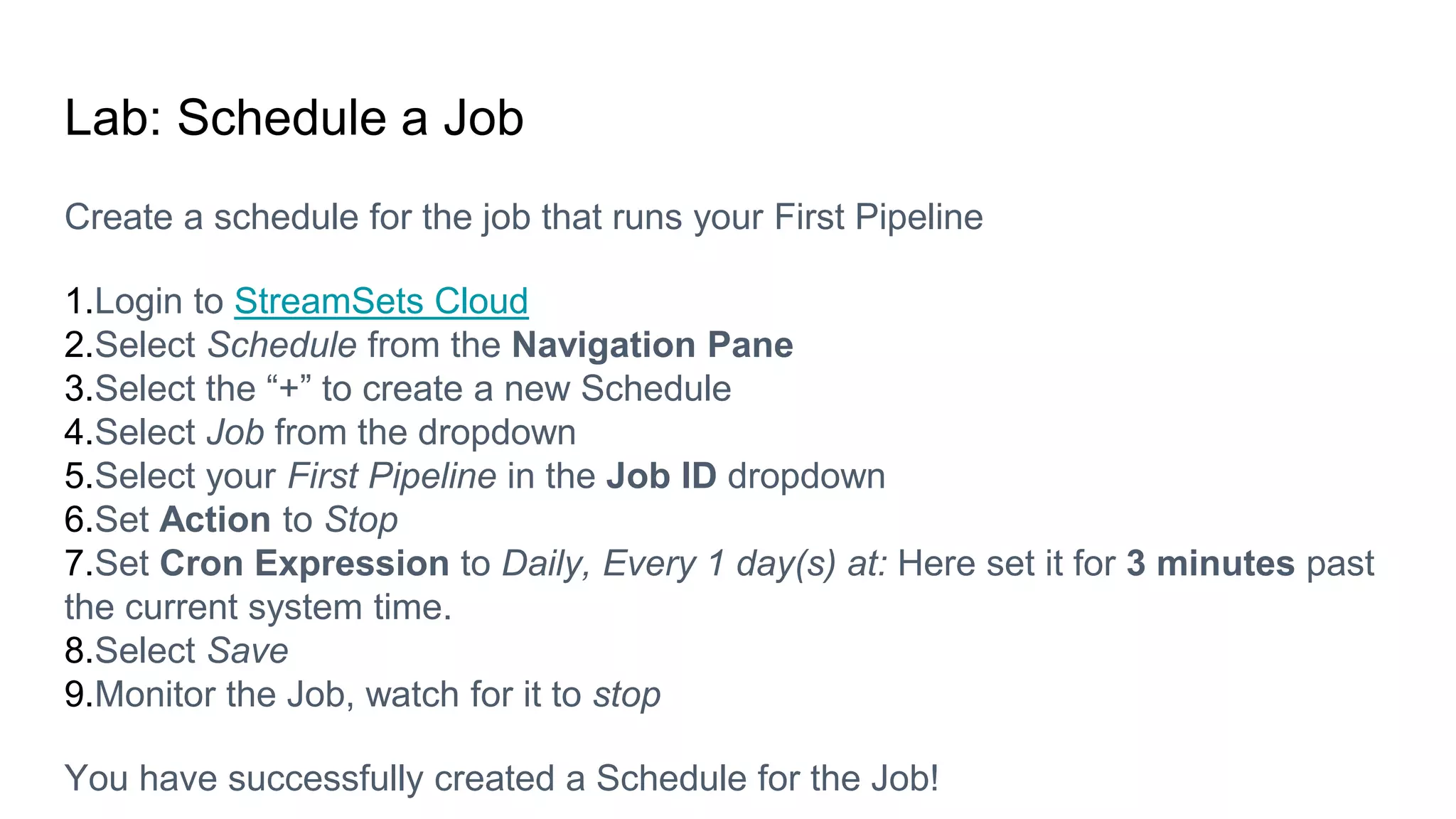 StreamSets DataOps Platform Fundamentals.pptx | Cloud Computing | Internet