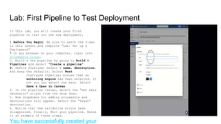StreamSets DataOps Platform Fundamentals.pptx | Cloud Computing | Internet