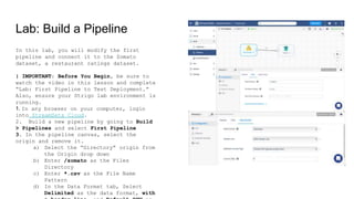 StreamSets DataOps Platform Fundamentals.pptx | Cloud Computing | Internet