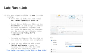 StreamSets DataOps Platform Fundamentals.pptx | Cloud Computing | Internet