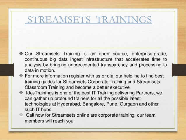 Streamsets Training.pptx