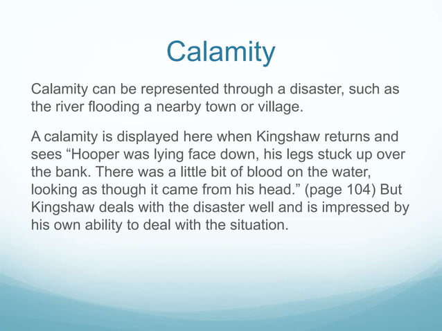 symbolism of the stream in susan hill's "i am the king of the castle" | PPT