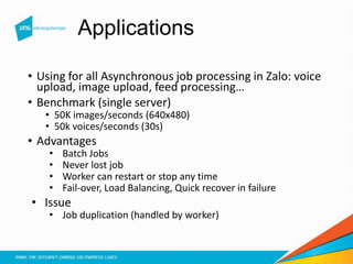 Stream upload and asynchronous job processing in large scale systems | PPTX