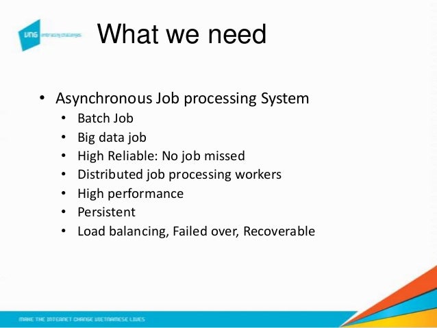 Stream upload and asynchronous job processing in large scale systems