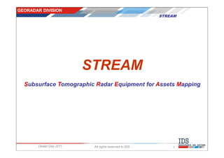 Stream X Multi Channel Ground Penetrating Radar For Geophysical And ...