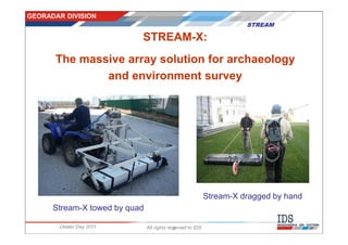 Stream X Multi Channel Ground Penetrating Radar For Geophysical And Archaeological Survey | PDF