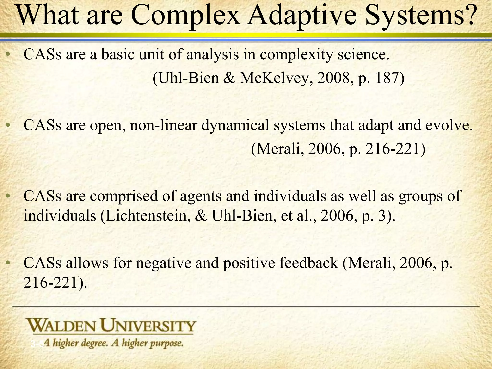 Streat - Complexity Leadership Theory | PPTX