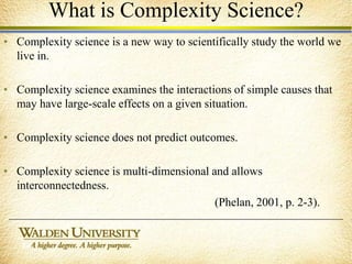 Streat - Complexity Leadership Theory | PPTX