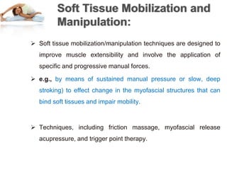 Stretching for impaired mobility by Sayed Murtaza | PPTX