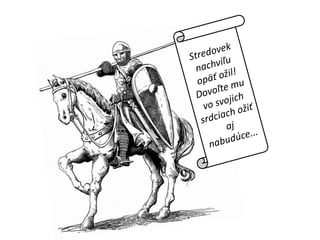 Stredovek zs | PPTX