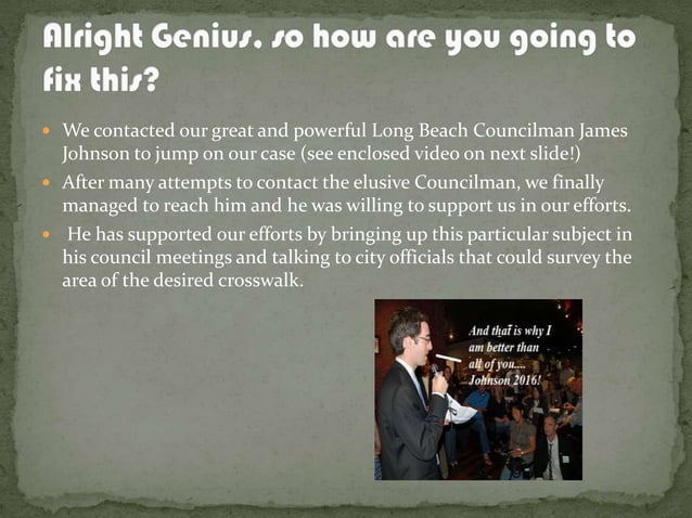 Cabrillo Crosswalk Civic Action Project | PPTX