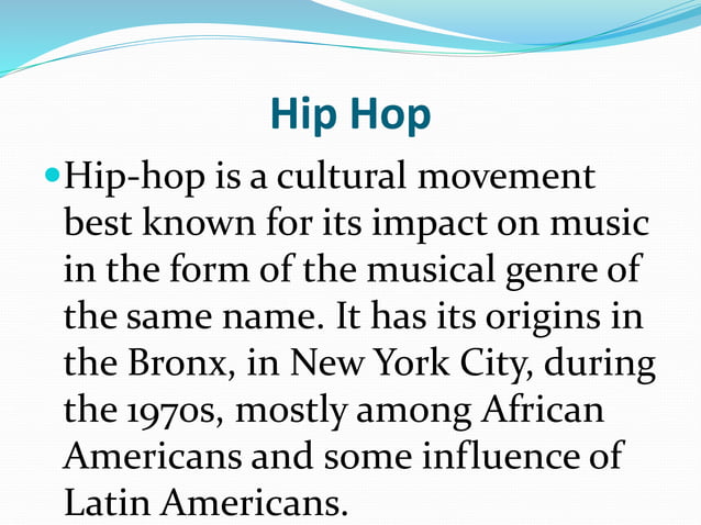 Street-and-Hip-Hop-1.pptx | Hip Hop Music | Music