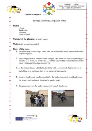 Street and backyard games | PDF