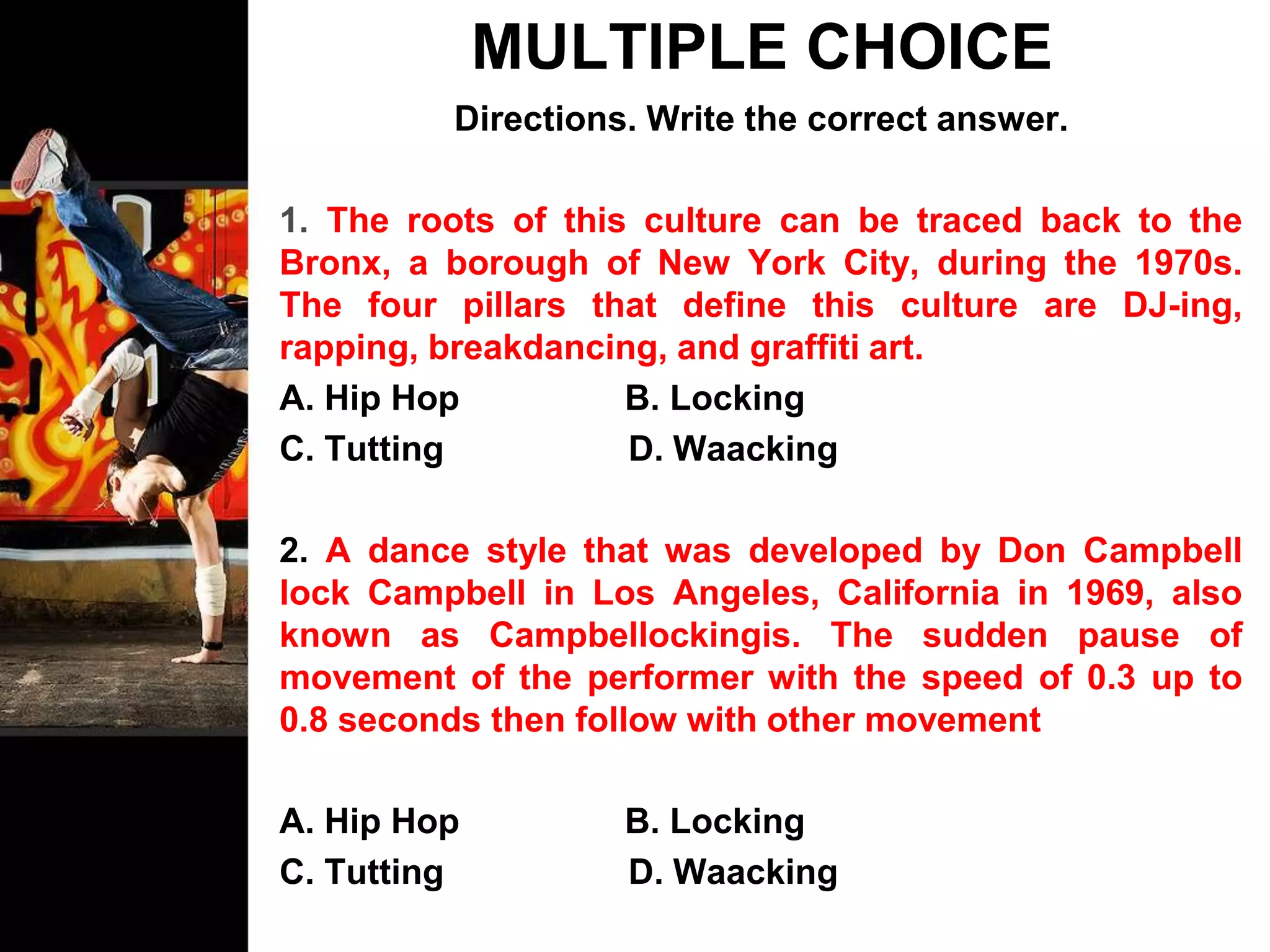 STREET AND HIP-HOP DANCE STYLE.pptx