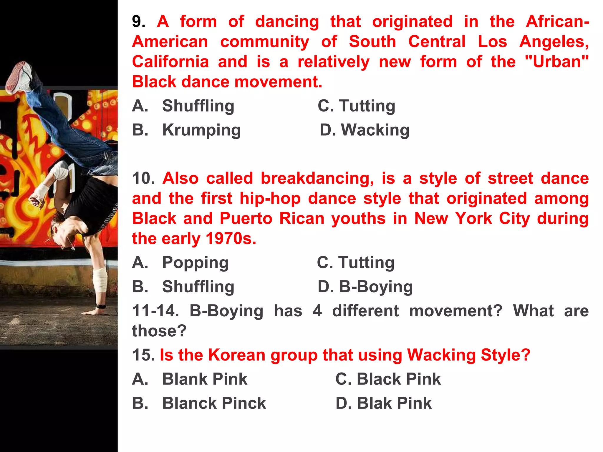 STREET AND HIP-HOP DANCE STYLE.pptx