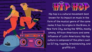 Street and Hip-Hop Dance style grade- 10 | PPTX