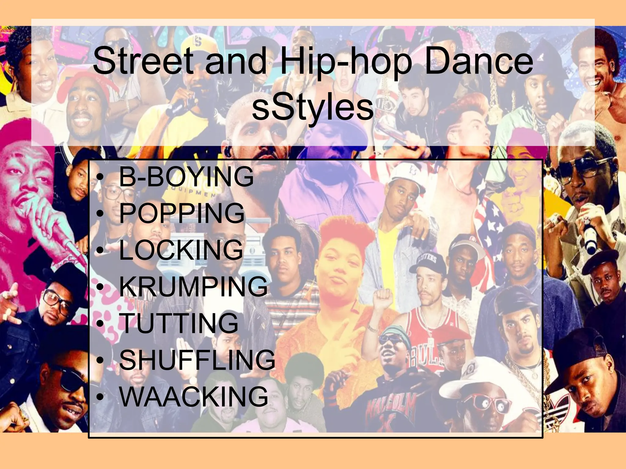 street and hip-hop 3rd quarter physical education grade 10 | PPTX