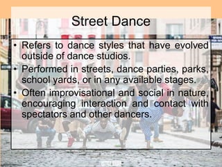 street and hip-hop 3rd quarter physical education grade 10 | PPTX | Hip ...