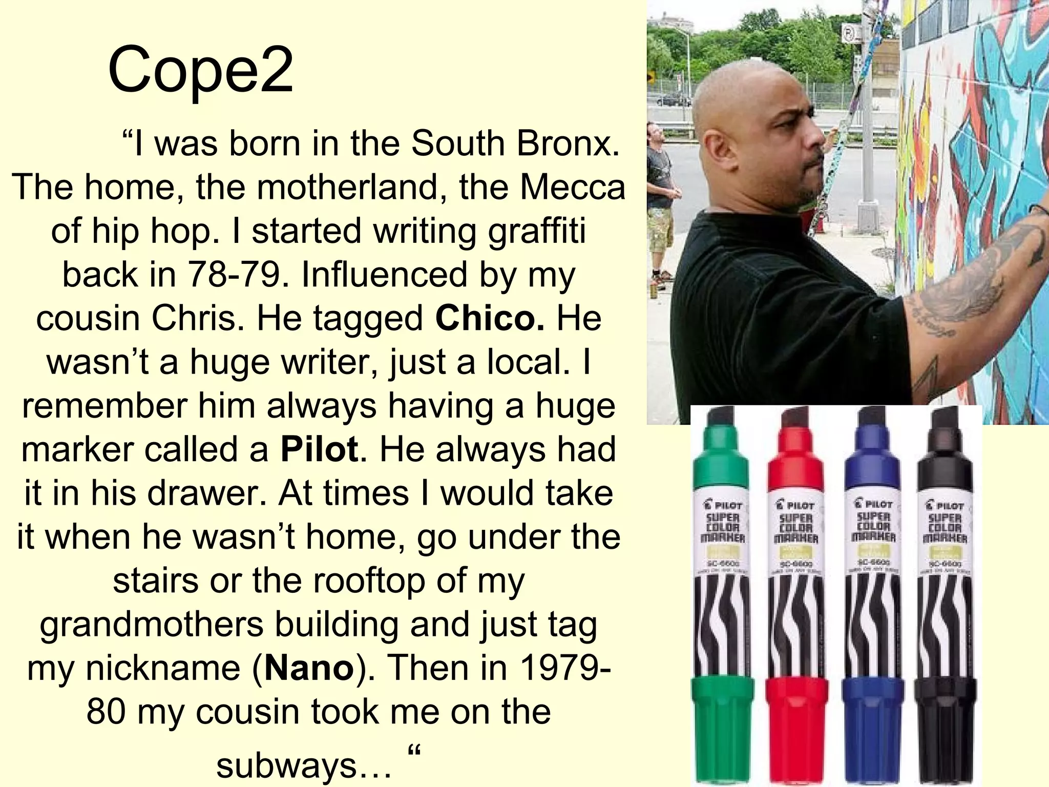 Street art Cope2 | PPT