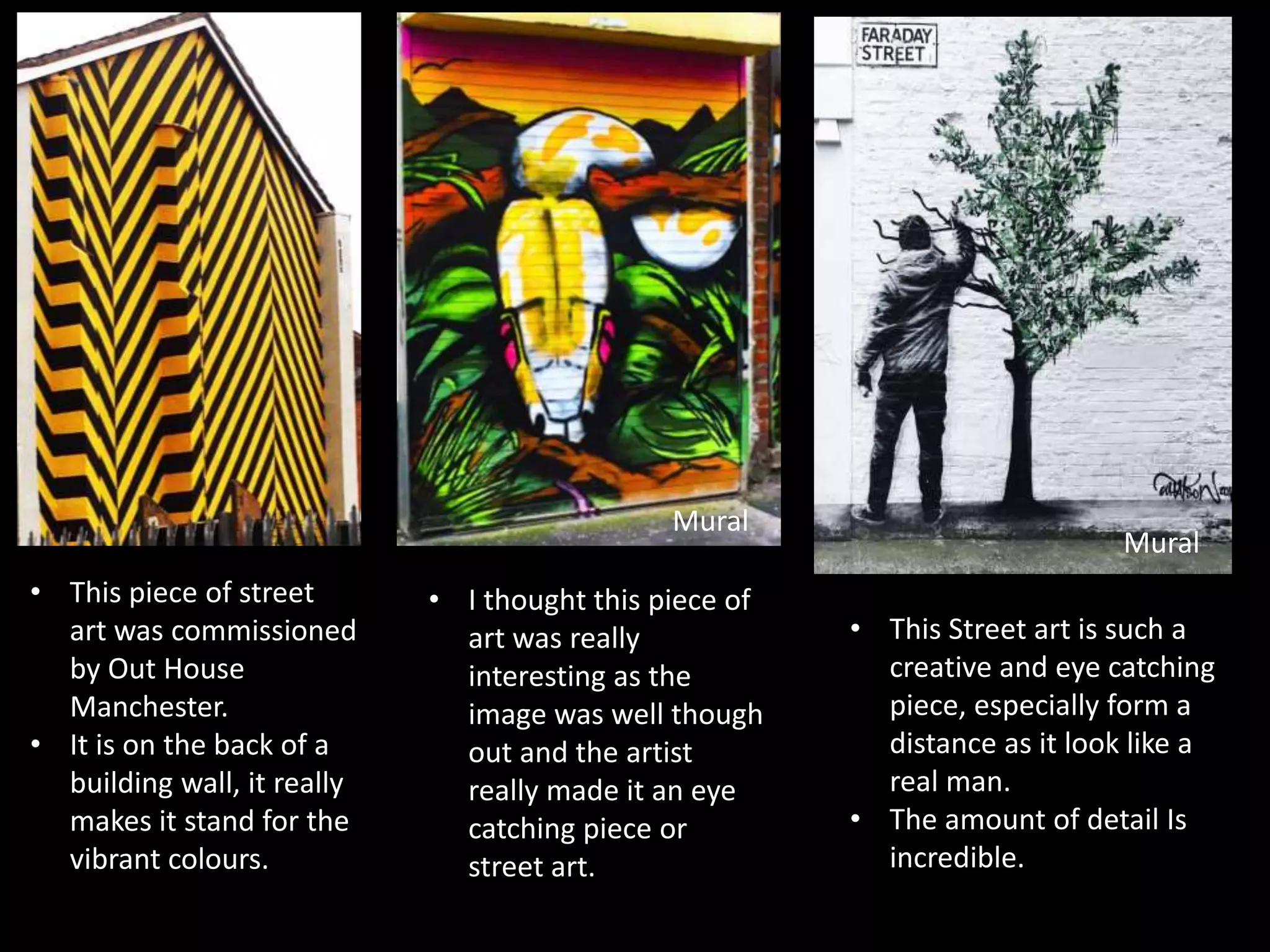 Street art in the Northern quarter | PPTX | Design | Fine Art
