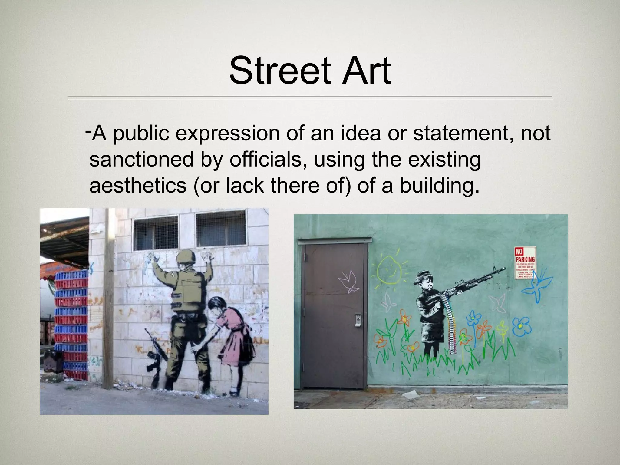 Street art presentation | PPT