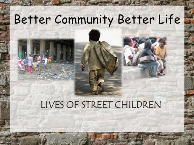 Street children | PPTX