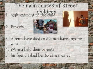Street children | PPTX