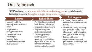 Street Children Empowerment Foundation Presentation - 8th September 2021 | PPTX