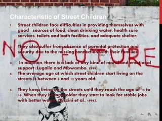 Street children ppt | PPTX