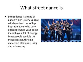 Street dance | PPTX