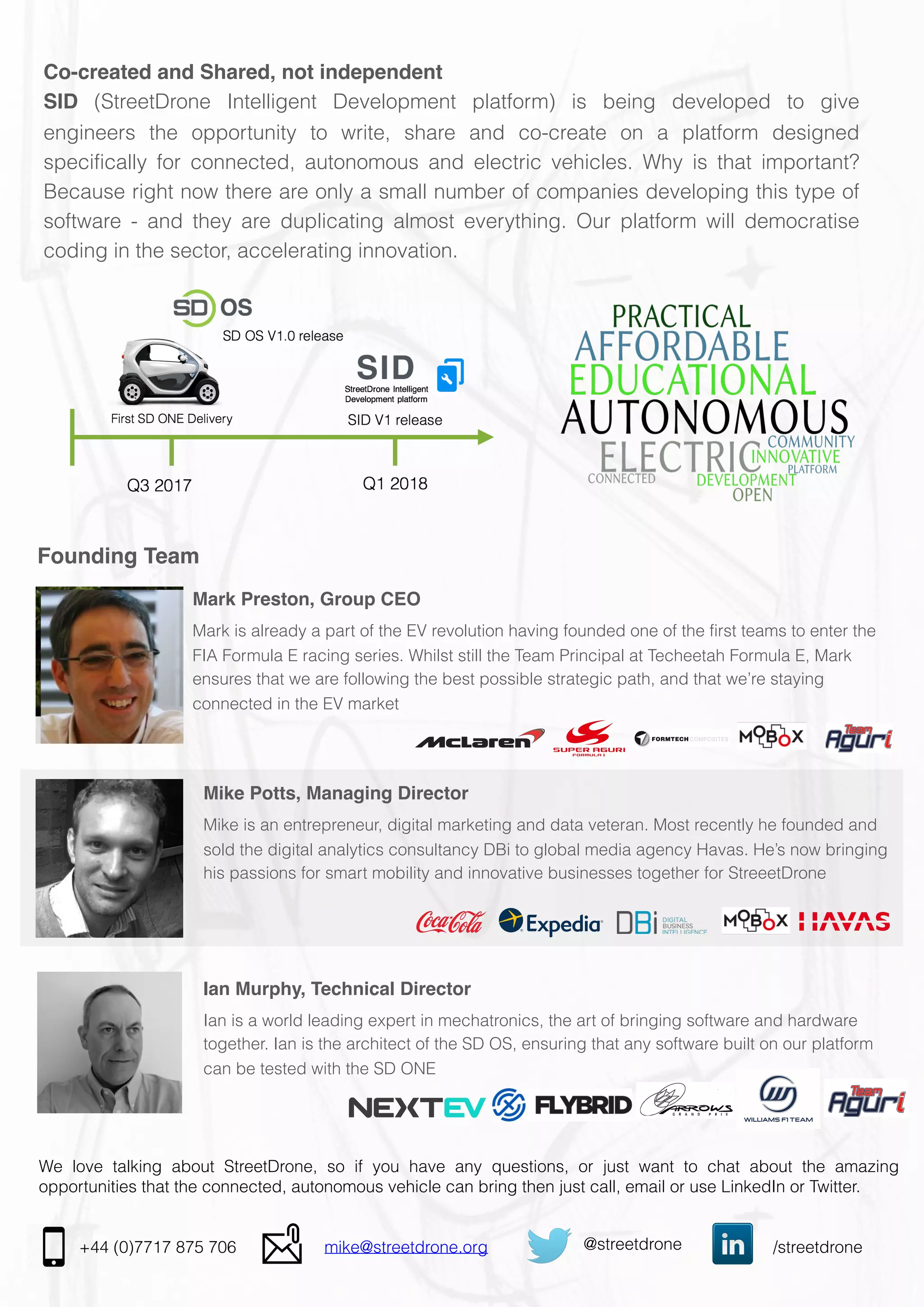 Street drone based on twizy | PDF