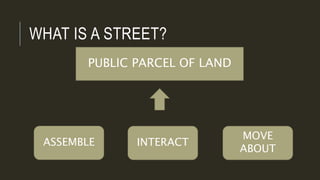 Street Features | PPT