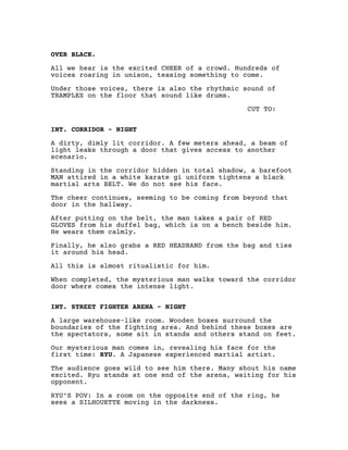 Street Fighter (Movie Script) | PDF