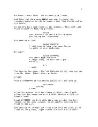 Street Fighter (Movie Script) | PDF