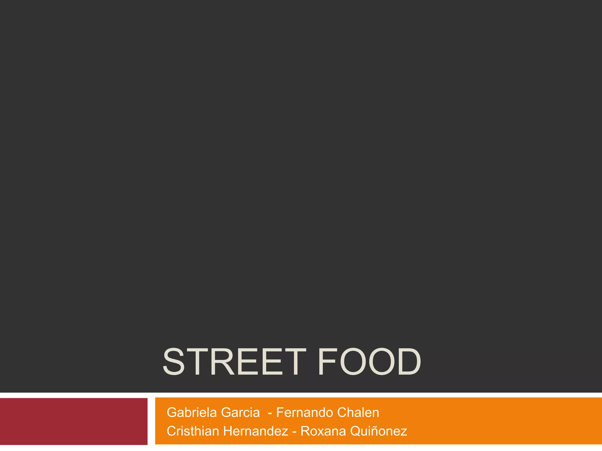 Street food | PPT