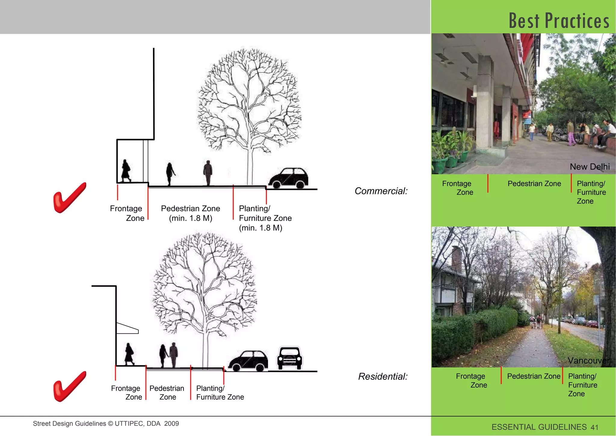 Street Design guidelines UTTIPEC 2011-printer-friendly | PPT