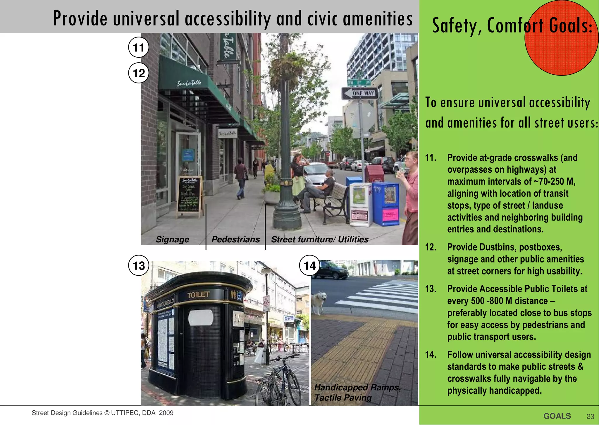 UTTIPEC STREET DESIGN GUIDELINES | PDF