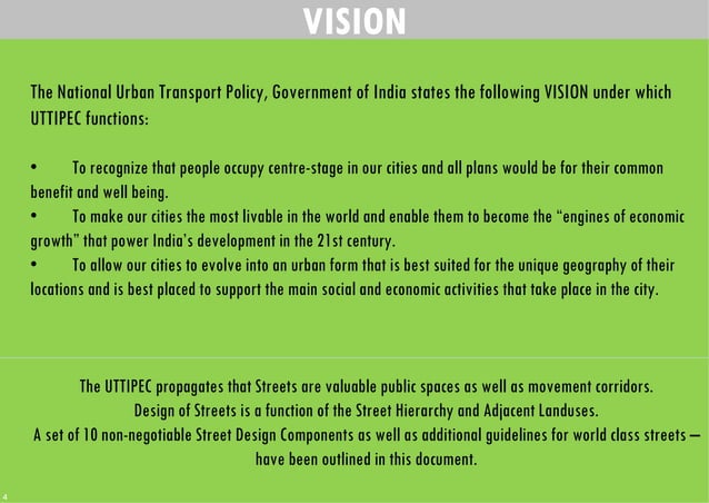 UTTIPEC STREET DESIGN GUIDELINES | PDF | Civil Engineering Industry ...