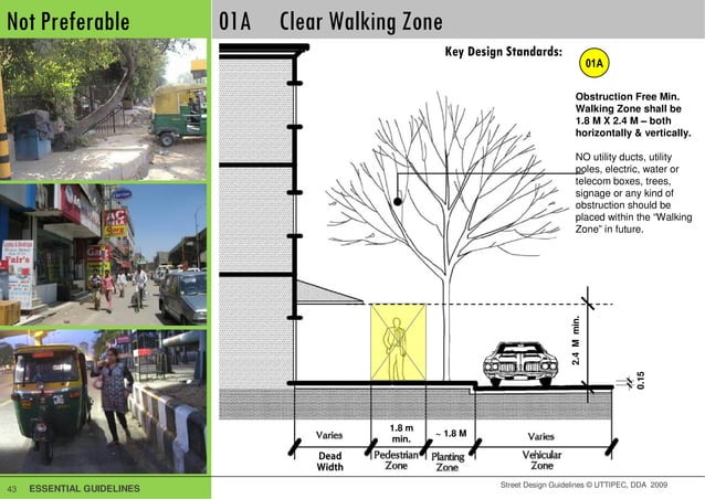 UTTIPEC STREET DESIGN GUIDELINES | PDF | Civil Engineering Industry ...