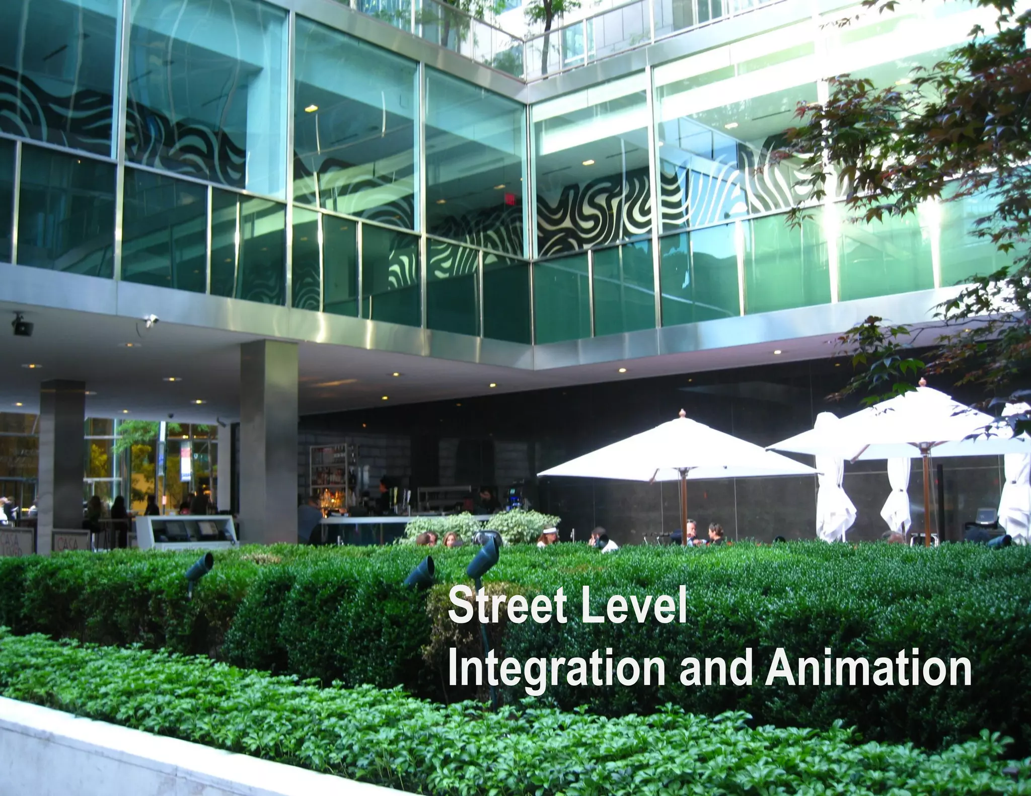 Street Level Integration + Animation | PPT
