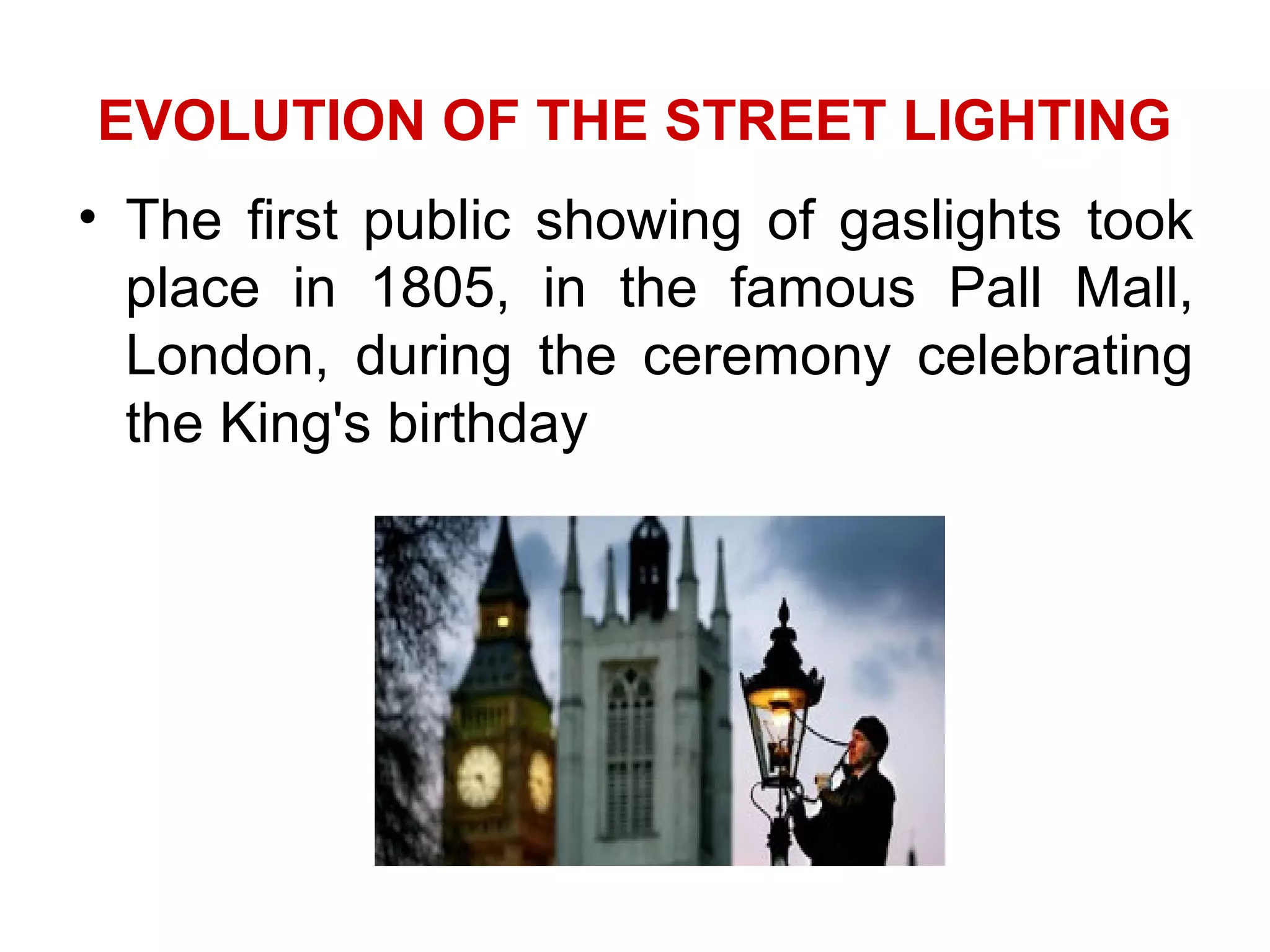 Street lighting | PPT