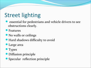 Street lighting | PPT