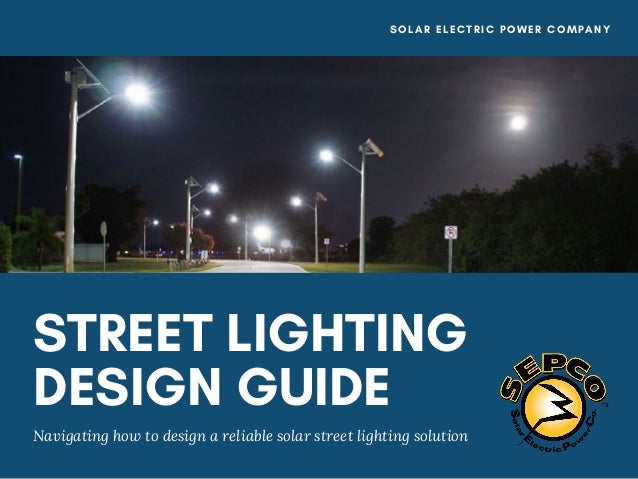 Street Lighting Design Guide.pdf | Green Vehicles | Auto Type