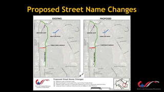 Street Name Changes in Midtown Area | PPTX