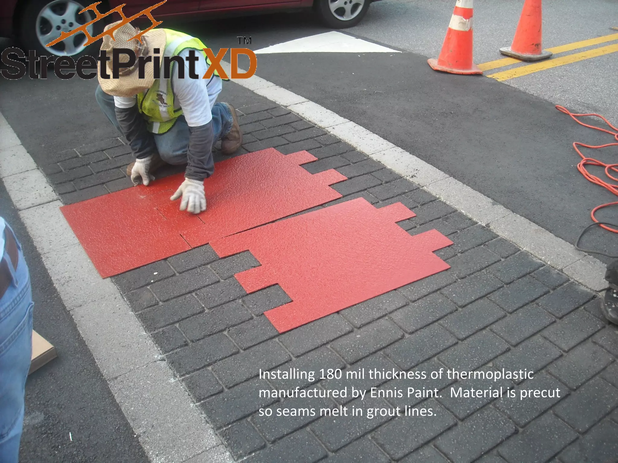 Street Print Xd Dahlonega Installation | PPT