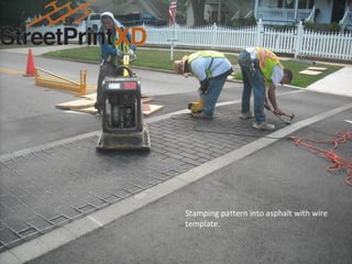 Street Print Xd Dahlonega Installation | PPT