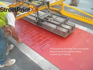 Street Print Xd Dahlonega Installation | PPT