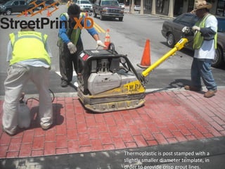 Street Print Xd Dahlonega Installation | PPT