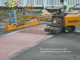 Street Print Xd Dahlonega Installation | PPT